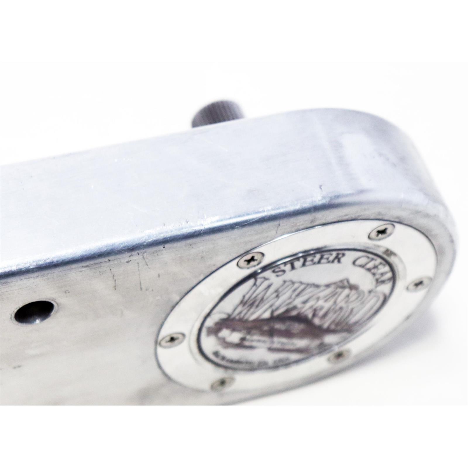 16 Inch Offset Steer Clear Steering Box Drop-Brushed-3/4-36 Splin