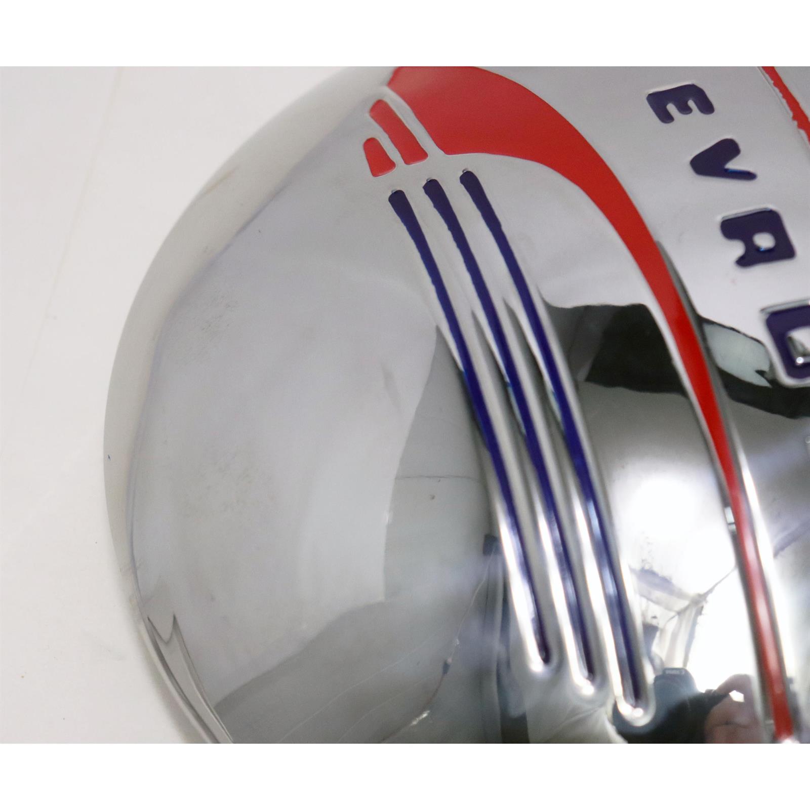 Speedway Vintage Series Wheel Hub Cap, 1941-48 Chevy Car Design