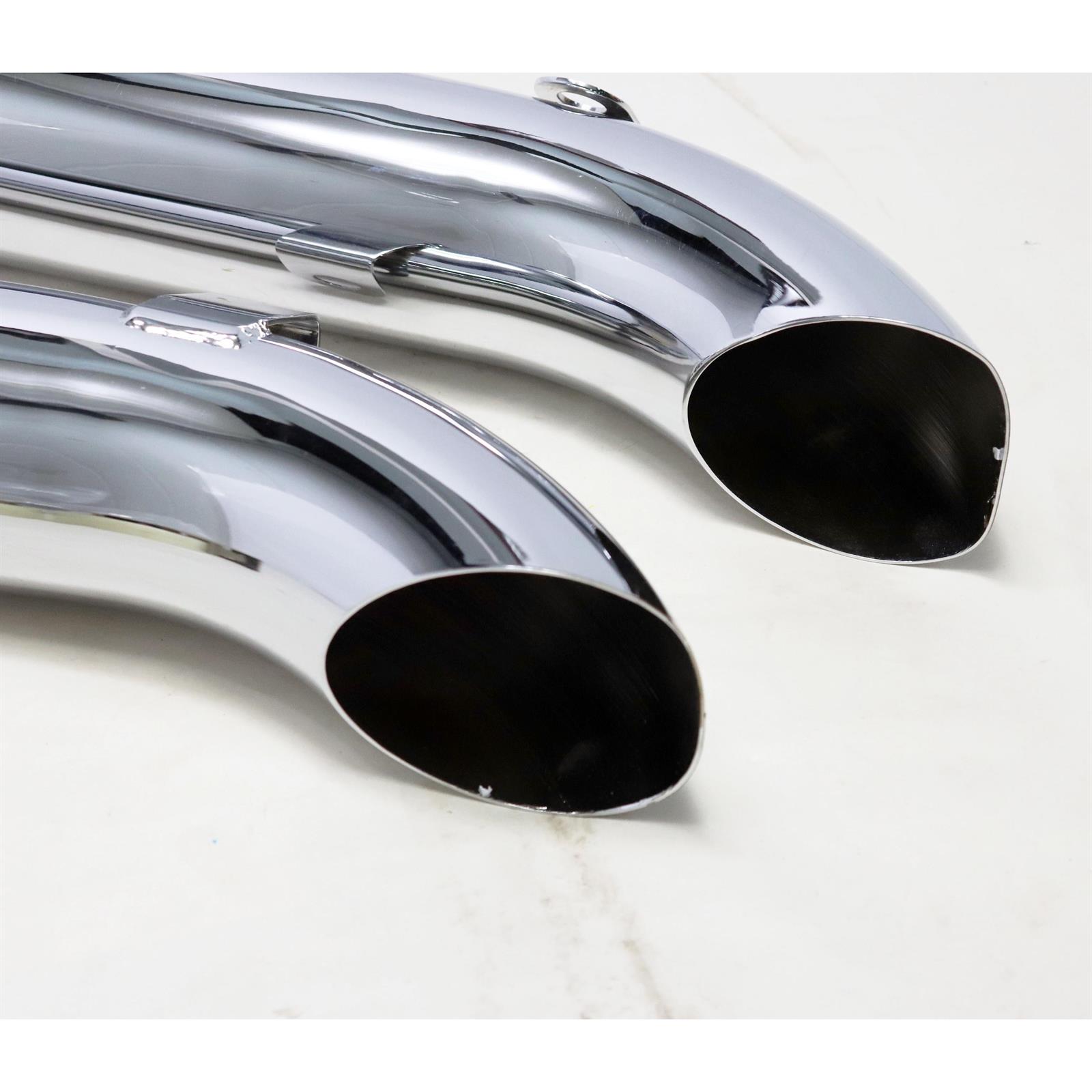 Hooker 65284HKR Super Comp Side Pipe Exhaust Tubes, 63-82 Chevy