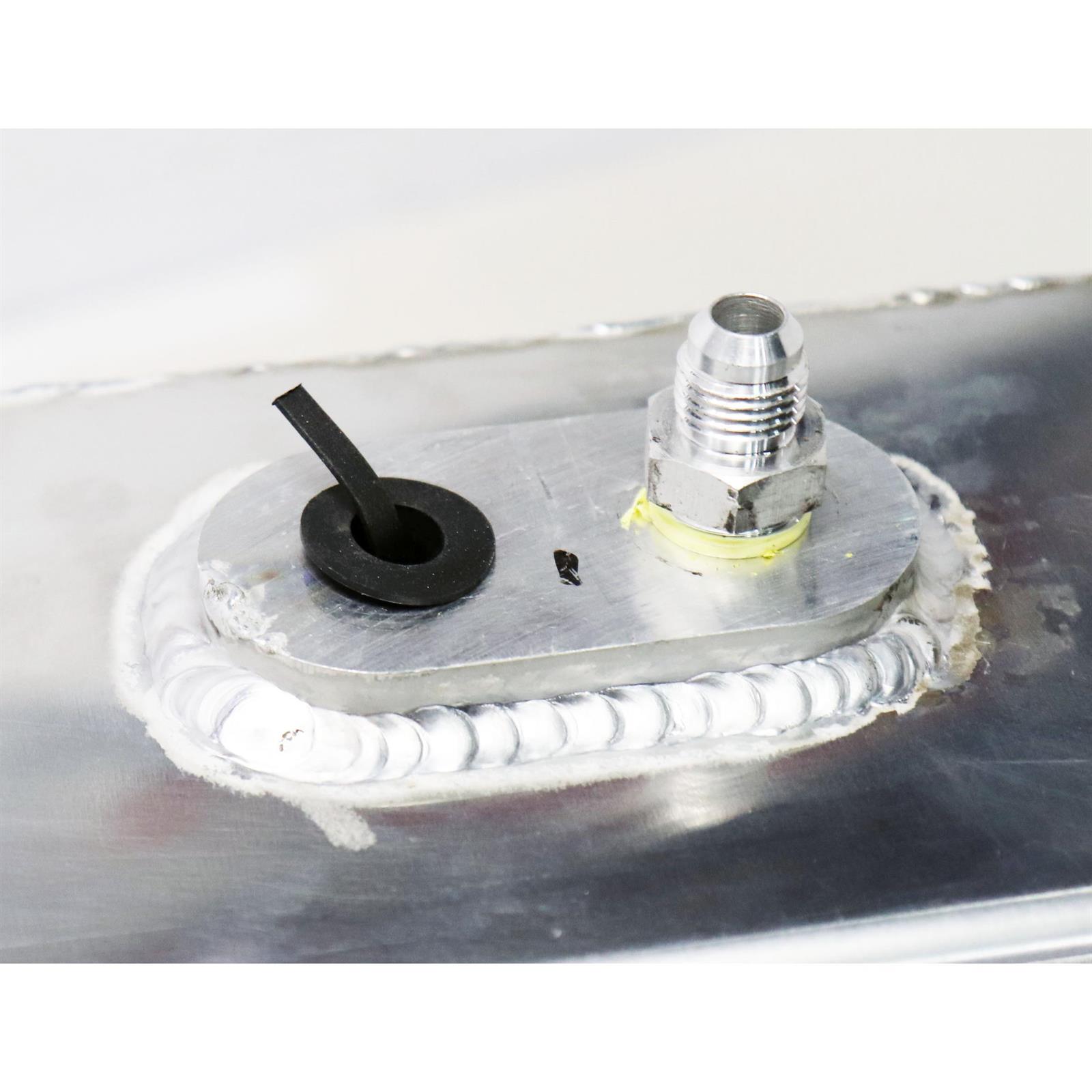 Speedway Universal Fabricated Aluminum Fuel Tank, 16 Gallon