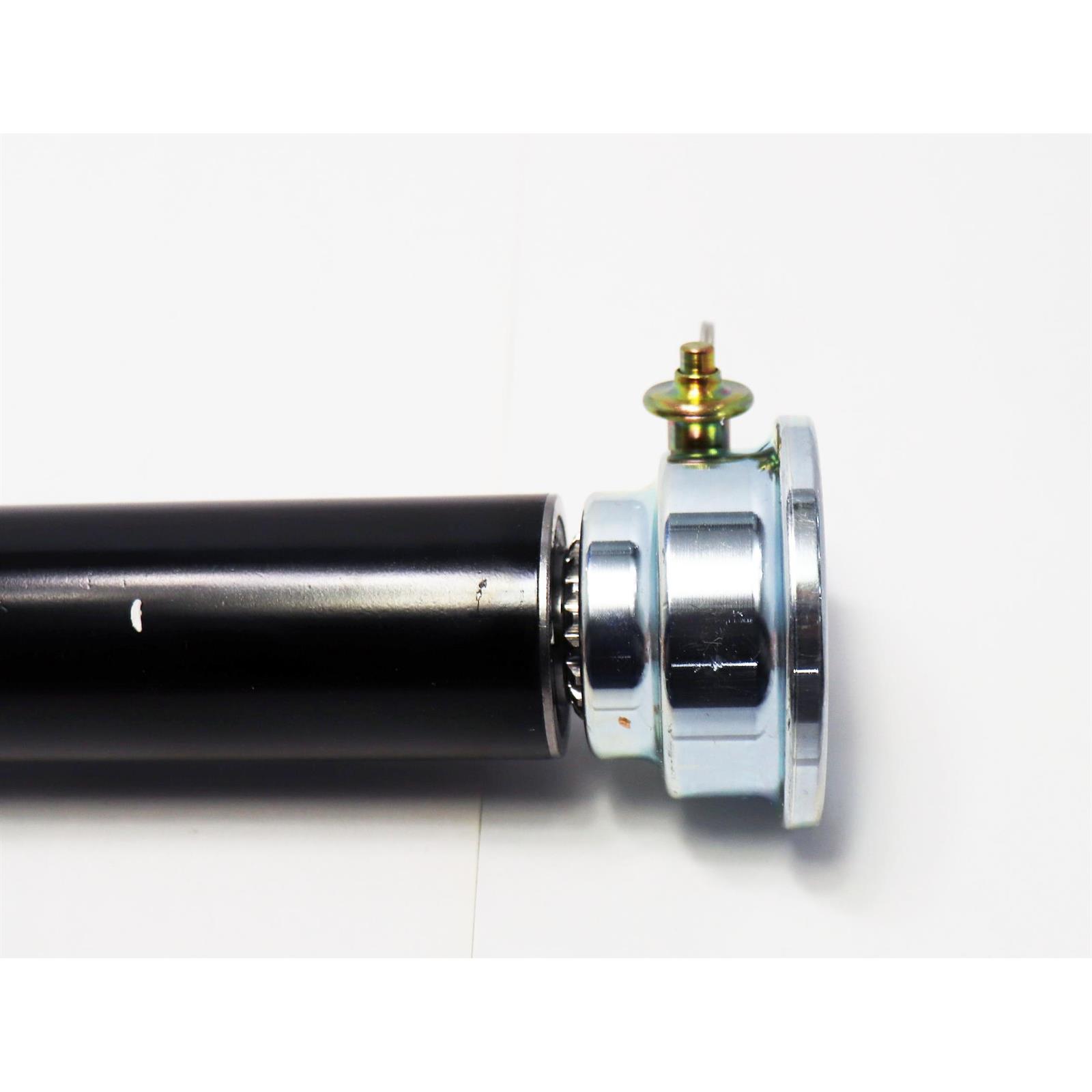 Speedway 3-Bolt Black Steel Steering Column-3/4 DD-24 Inch Length