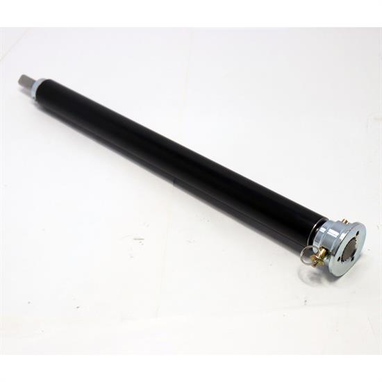 Speedway 3-Bolt Black Steel Steering Column-3/4 DD-24 Inch Length