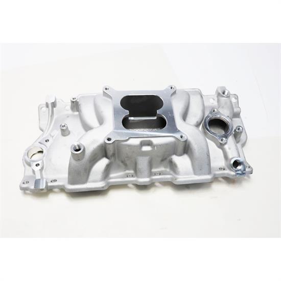 Speedway Small Block Chevy Hi-Rise Intake Manifold, Plain Finish
