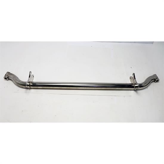 Spring Over Front Tube Axle, Ford Spindle, 4 Inch Drop, Stainless