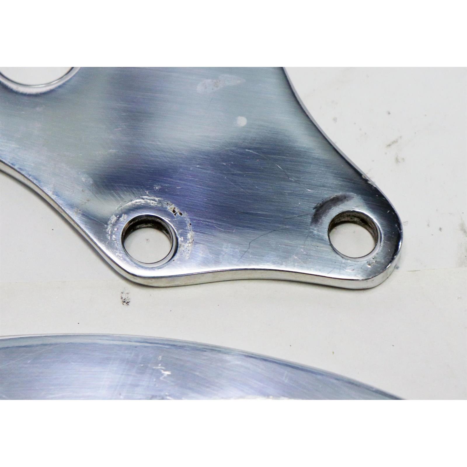 Billet Polished RH AC Bracket, Small Block Chevy