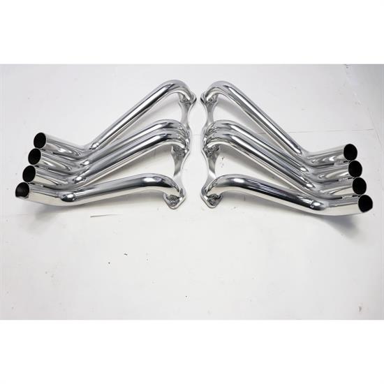 Boom Tube Small Block Chevy Zoomie Headers for Sprints AHC Coated
