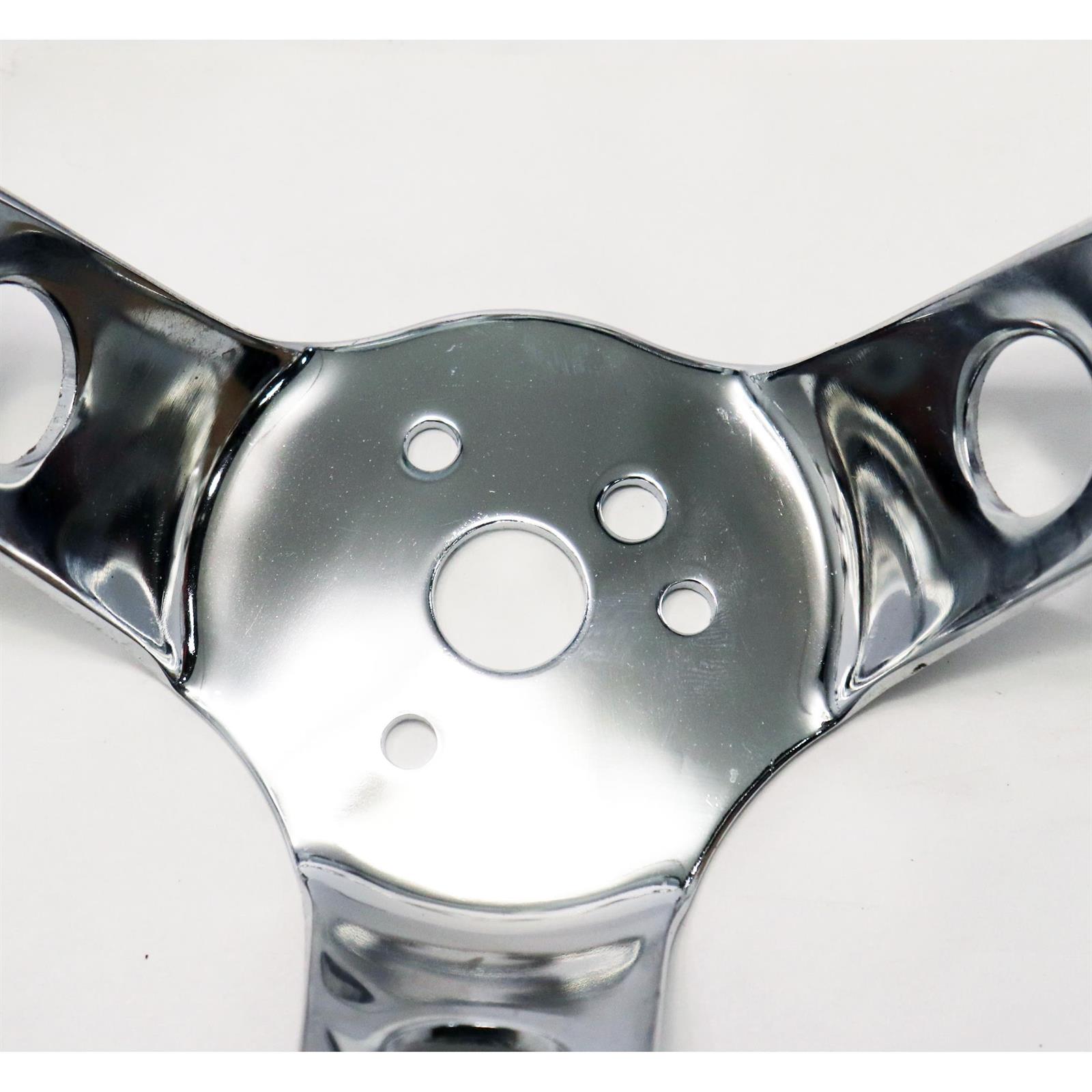 Grant 741 Chain 3-Spoke Steering Wheel, 10 Inch