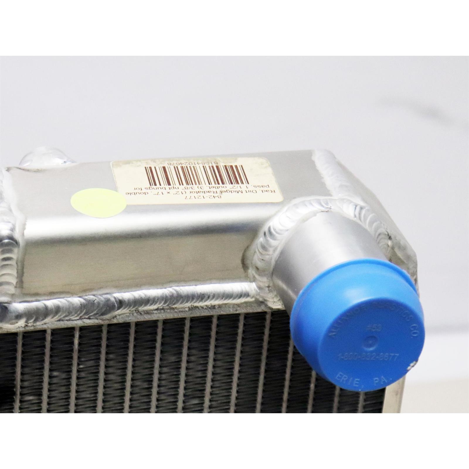 C&R Radiators 1000300030 Midget Radiator, 11-3/4 X 17 Inch