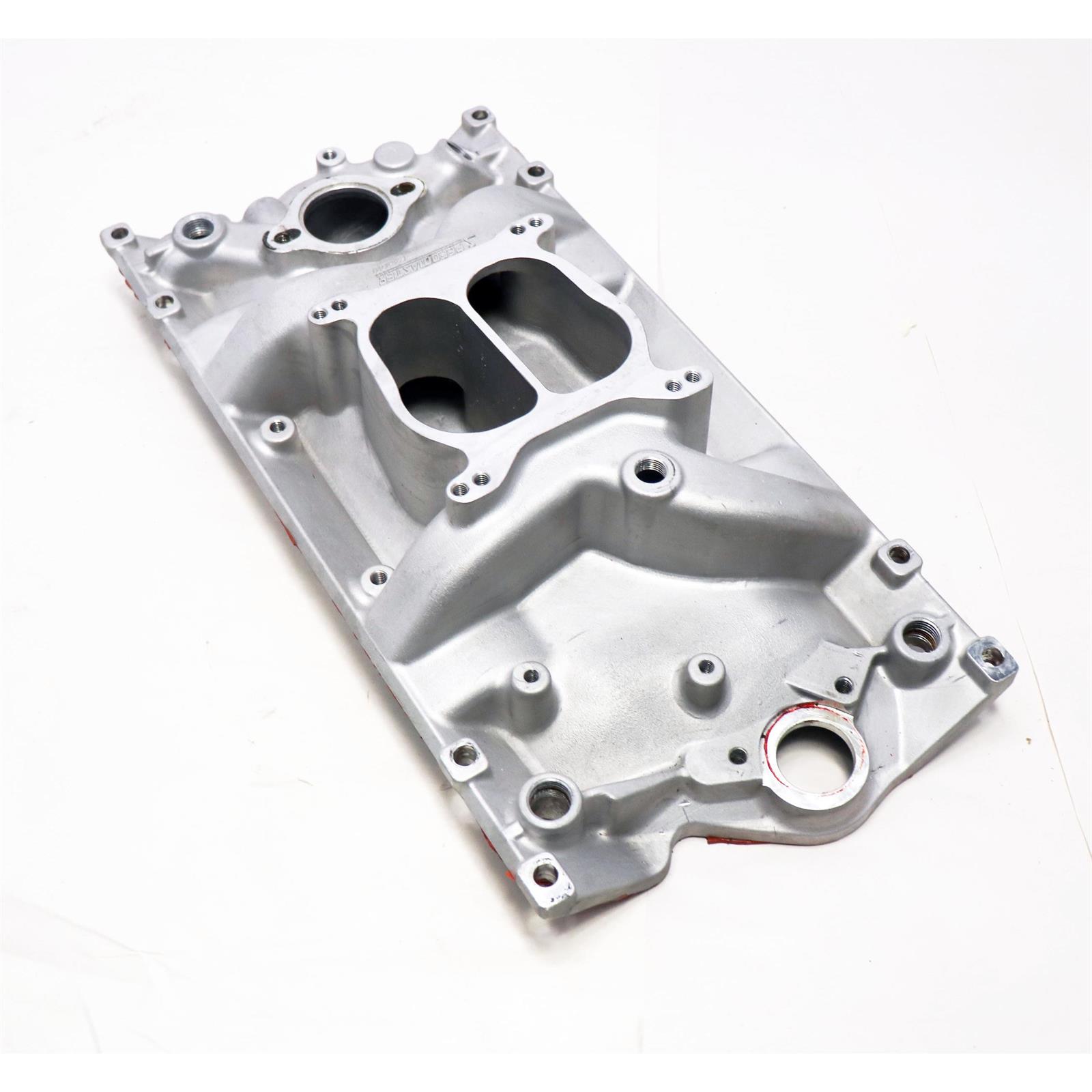 Speedmaster 1-147-004 SBC LowRise Vortec Intake Manifold, Satin