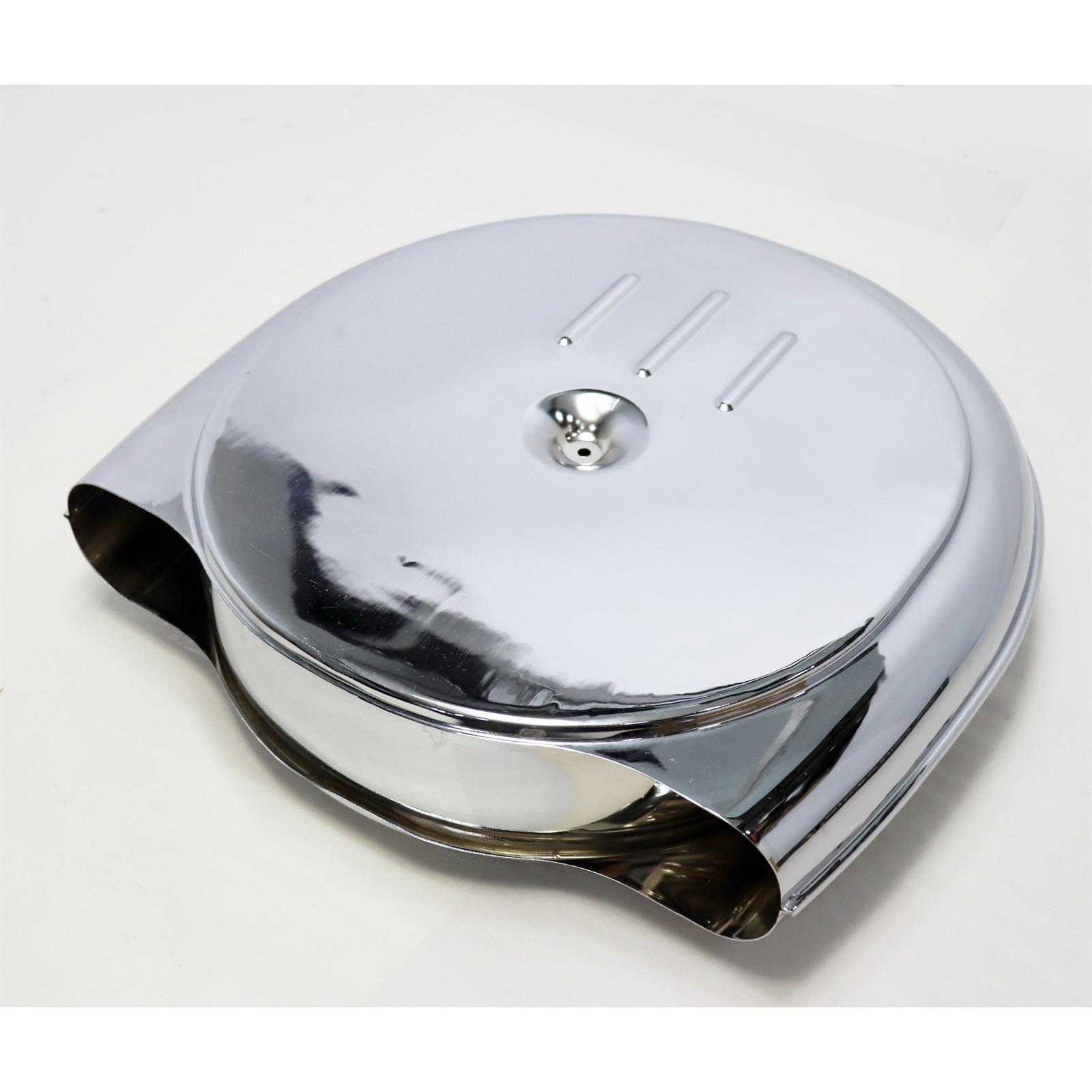 Retro Air Cleaner, Steel, 1951-56 Cadillac/Oldsmobile, Chrome