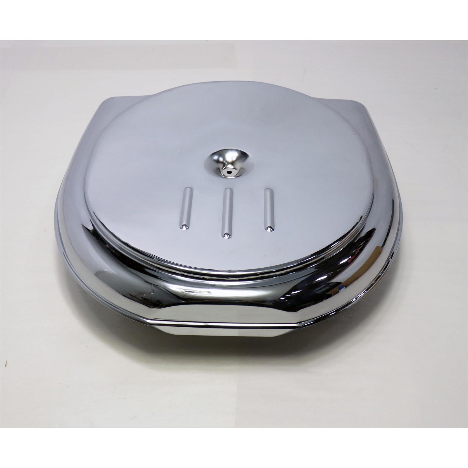 Retro Air Cleaner, Steel, 1951-56 Cadillac/Oldsmobile, Chrome