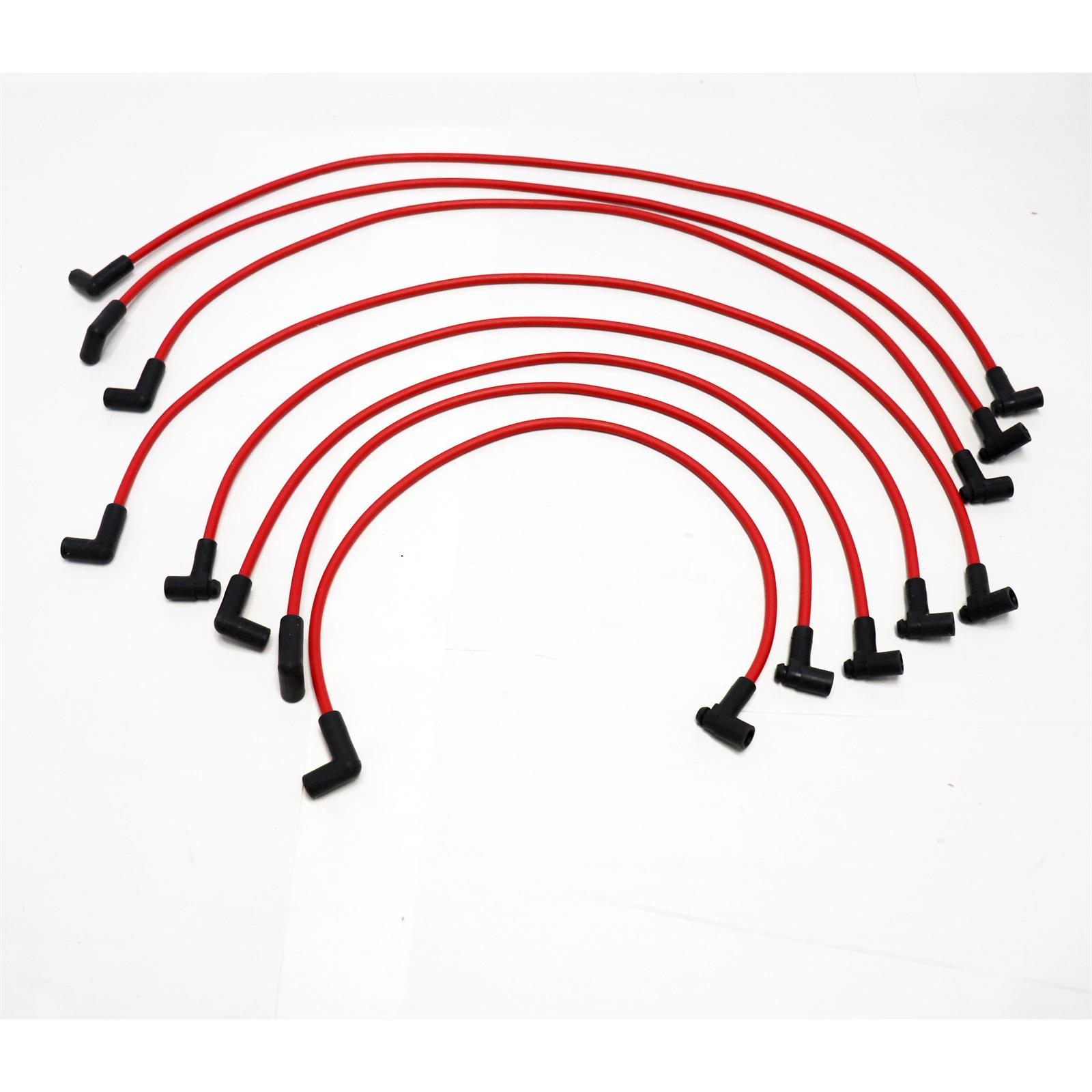 Moroso Spark Plug Wires, Under Headers, HEI Cap, Ready-To-Install