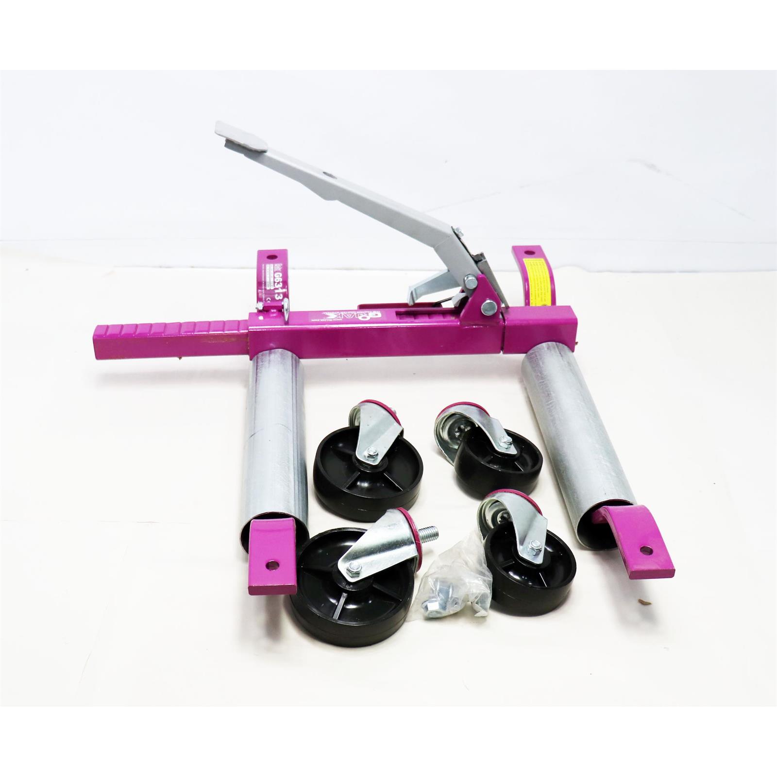 GoJak G6313 Car Wheel Dolly Jack, 13 Inch Wide Tire, Right Hand