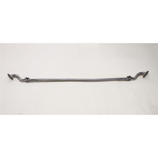 1930-31 Ford Model A Dropped Headlight Bar, Stainless