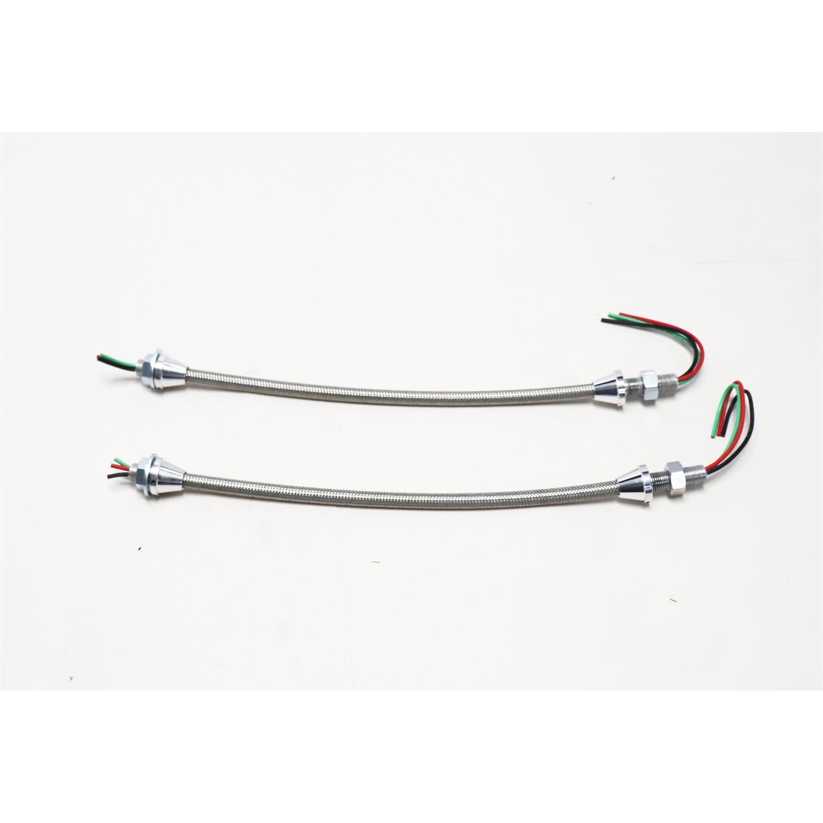 Speedway Braided Stainless Steel Headlight Conduit