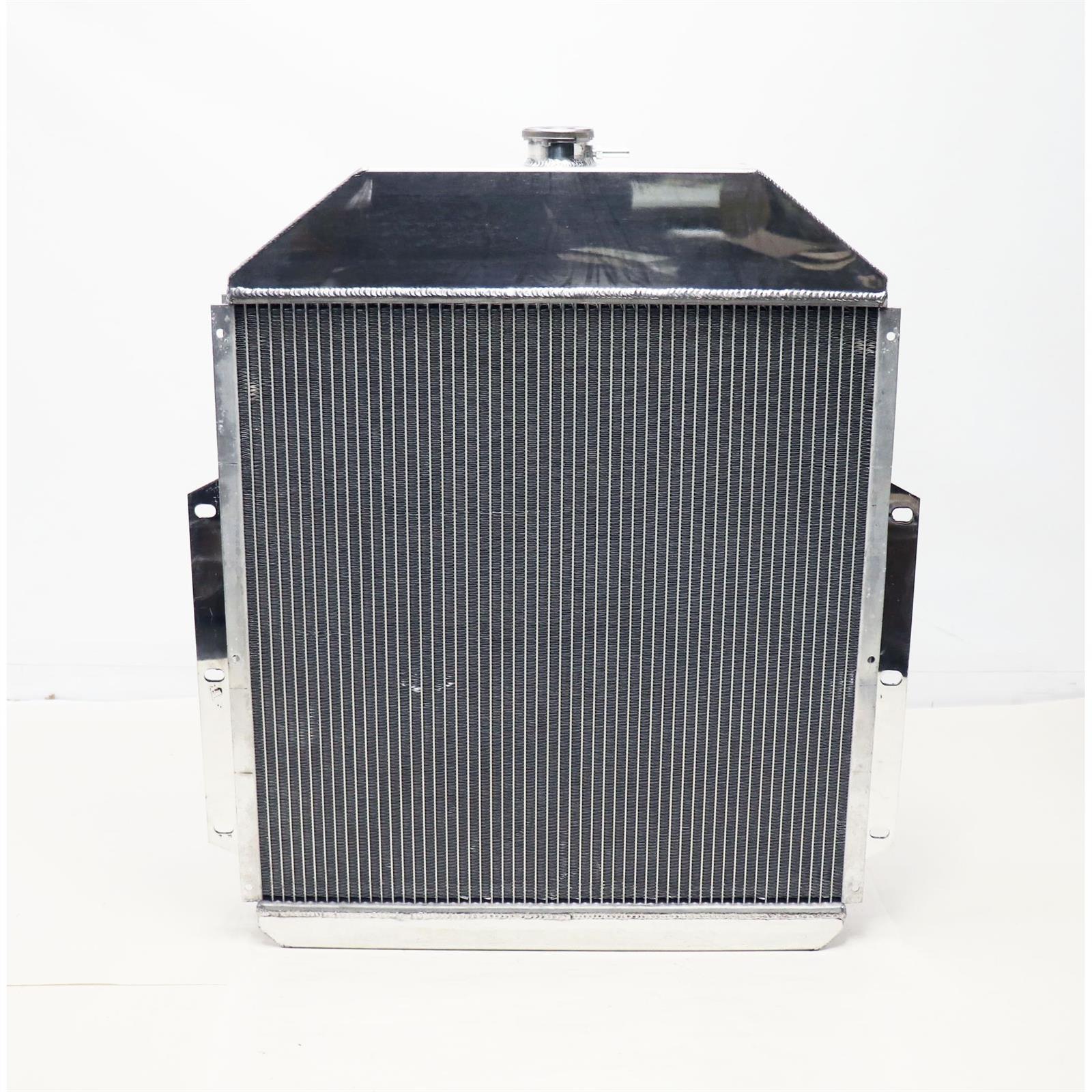 Frostbite FB206 Aluminum Radiator, 3 Row 42-52 Ford Truck Ford V8