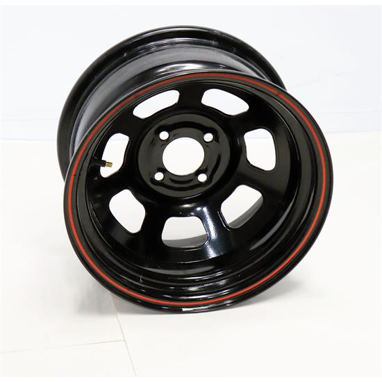 Bassett 47SH2 14X7 D Hole 4x100 Mm 2 In Backspace Black Wheel