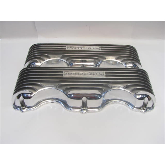 Garage Sale - Offenhauser 348-409 Chevy Finner Aluminum Valve Covers