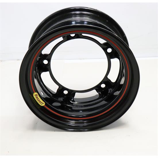 Bassett 58SR3 15X8 Wide-5 3 Inch Backspace Black Wheel