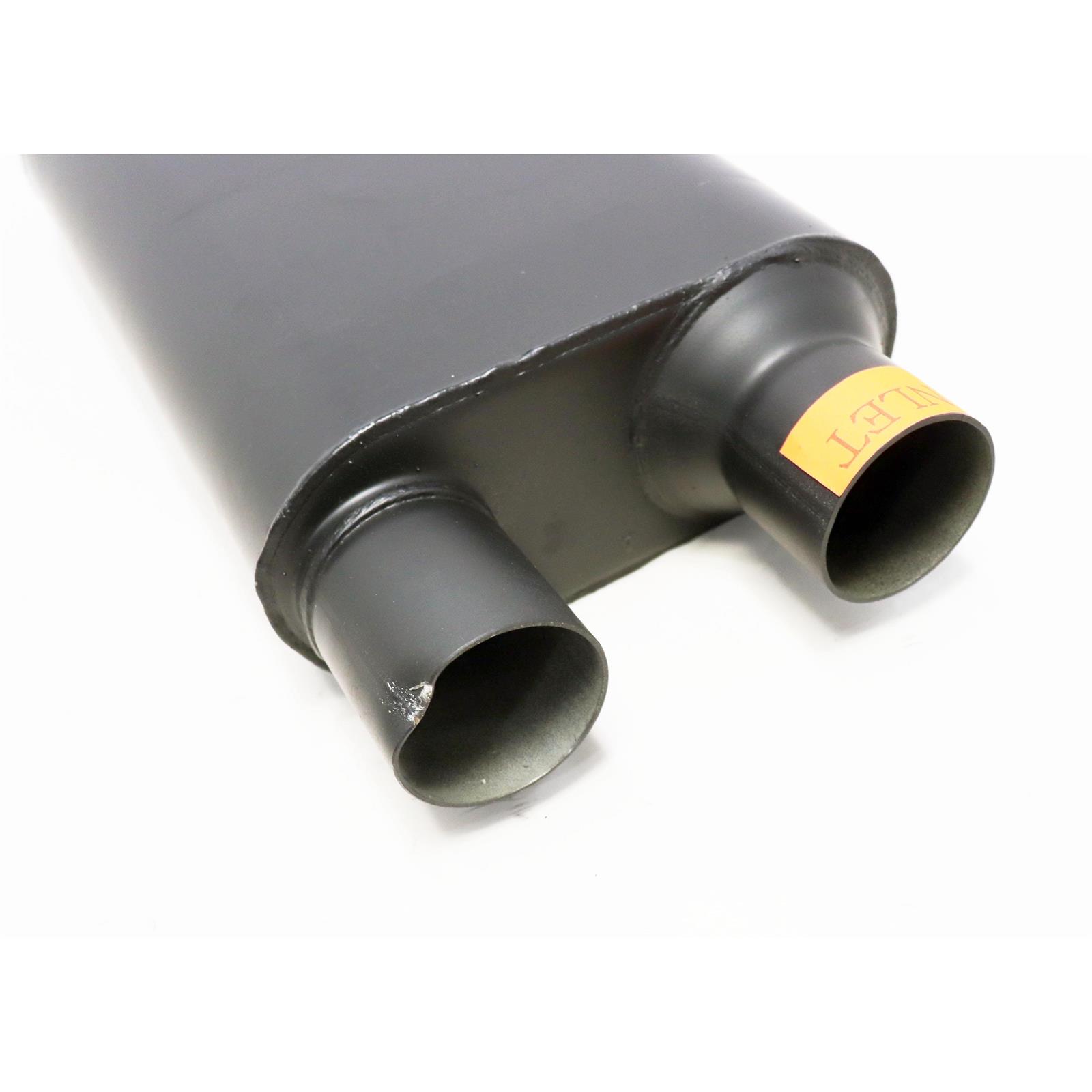 Flowmaster 42583 80 Series Crossflow Muffler, 2.50 In/Out