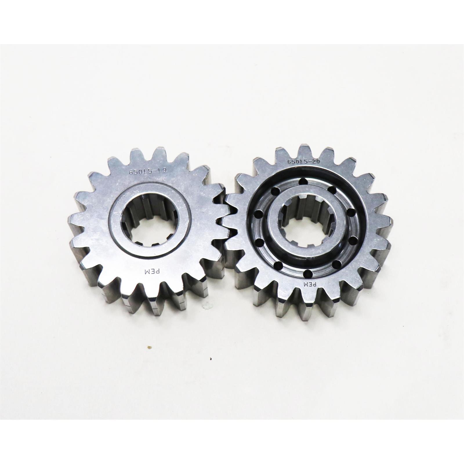 PEM Racing 65015 Premium Lightweight Gear Set, 10 Spline, Set 15