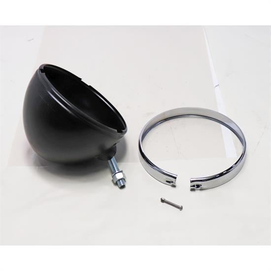 Speedway Black Dietz Type 7 Inch Headlight Bucket