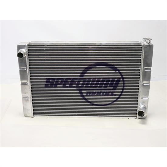 Speedway Chevy SBC/BBC Universal Aluminum Radiator, 31 Inch Wide