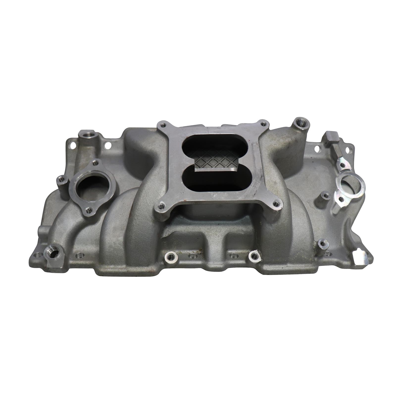 Speedway Small Block Chevy Hi-Rise Intake Manifold, Plain Finish