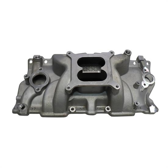 Speedway Small Block Chevy Hi-Rise Intake Manifold, Plain Finish