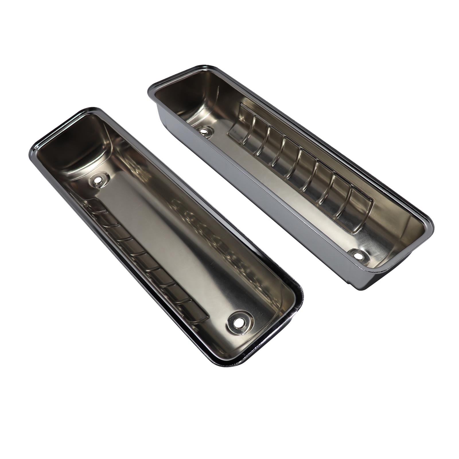 Ford Y-Block Chrome Steel Valve Cover