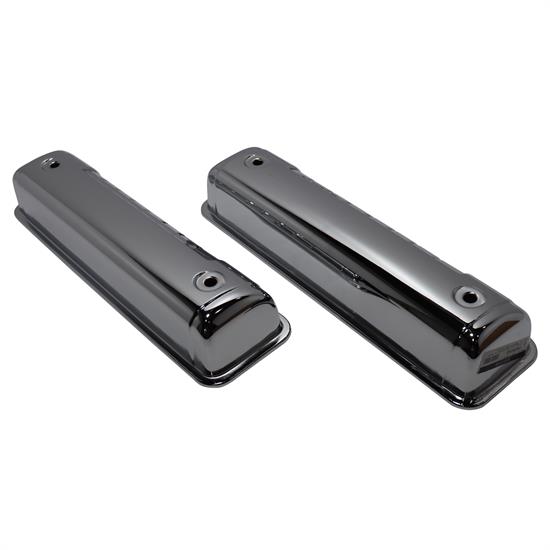 Ford Y-Block Chrome Steel Valve Cover
