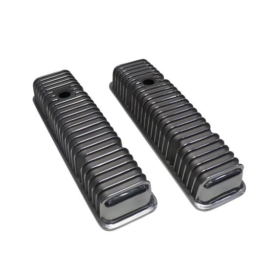 Small Block Chevy Finned Valve Covers