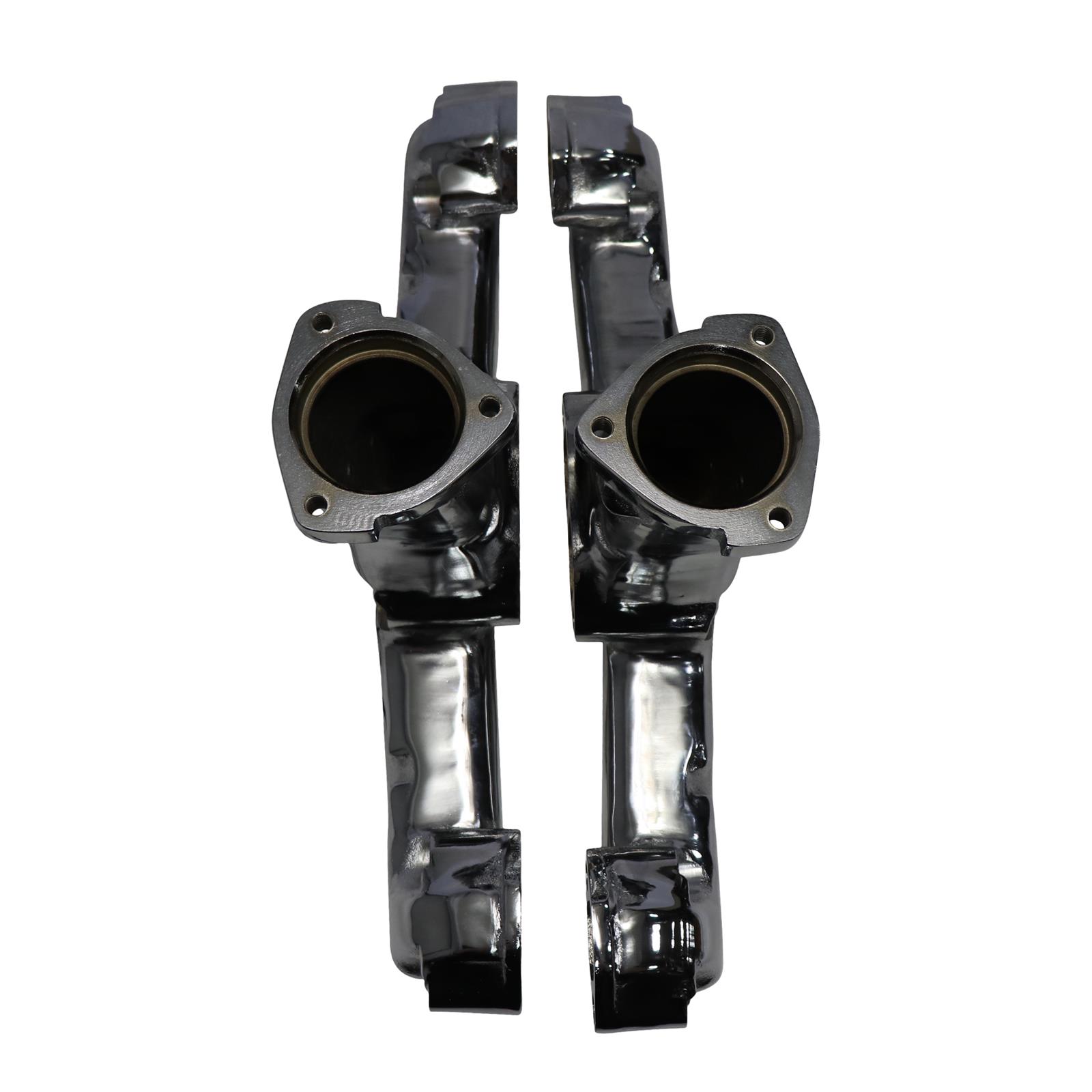 Smoothie Rams Horn Exhaust Manifolds, Small Block Chevy, Chrome