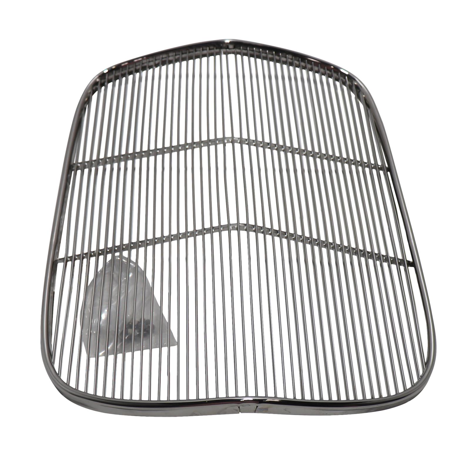 Speedway 1932 Ford Stainless Grille Insert, Chopped 4-1/2 Inches