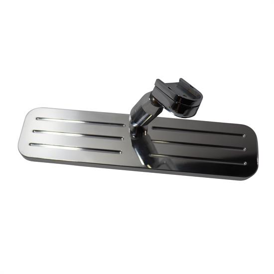 Speedway Ball Milled Billet Aluminum Interior Rear View Mirror