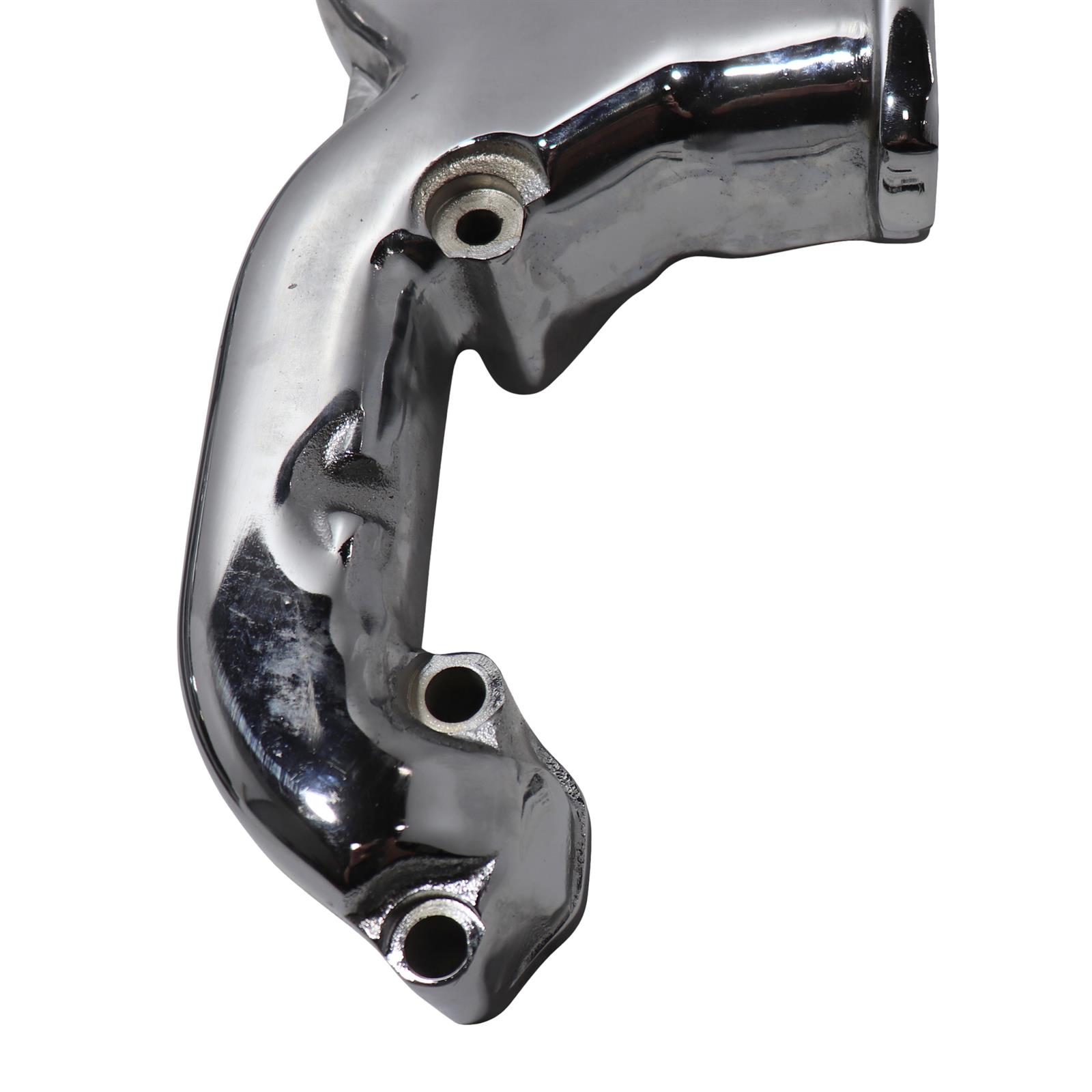 Smoothie Rams Horn Exhaust Manifolds, Small Block Chevy, Chrome