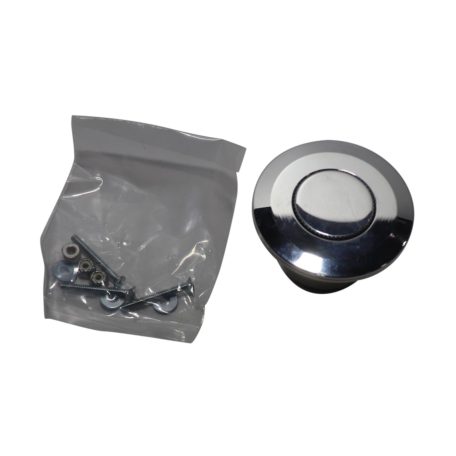 Speedway Billet Aluminum Fuel Filler Neck w/ Pop-Up Gas Cap