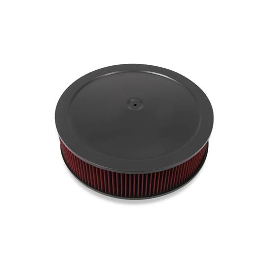 Holley 120-4240 4150 Drop Base Air Cleaner, Black, 4 Inch Filter