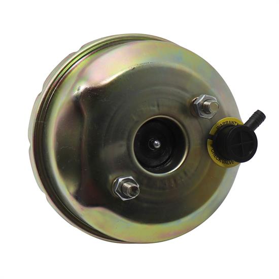 Single Diaphragm Power Brake Booster, 7 Inch, Chromate Finish