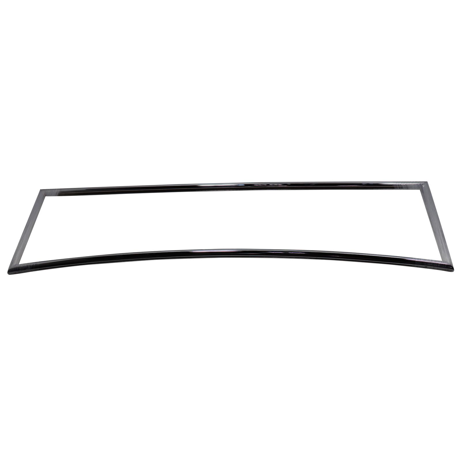 1928-29 Model A Roadster Windshield, 2 In Chopped, Chrome Steel