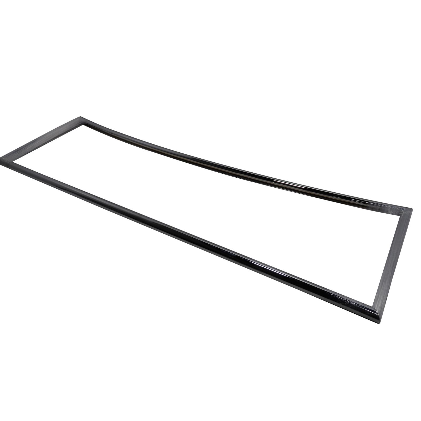 1928-29 Model A Roadster Windshield, 2 In Chopped, Chrome Steel