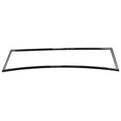 1928-29 Model A Roadster Windshield, 2 In Chopped, Chrome Steel