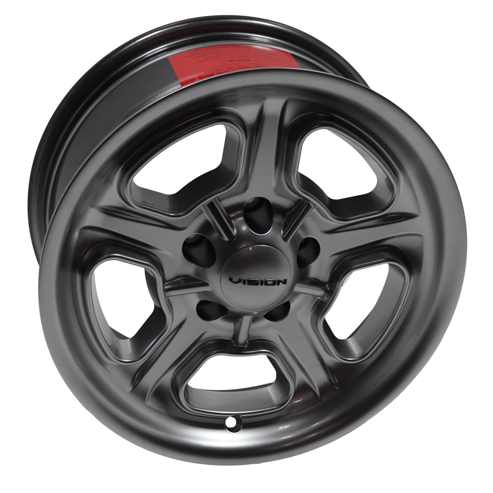 Vision 147-5765HS6 American Muscle 147 Daytona Wheel, 15X7