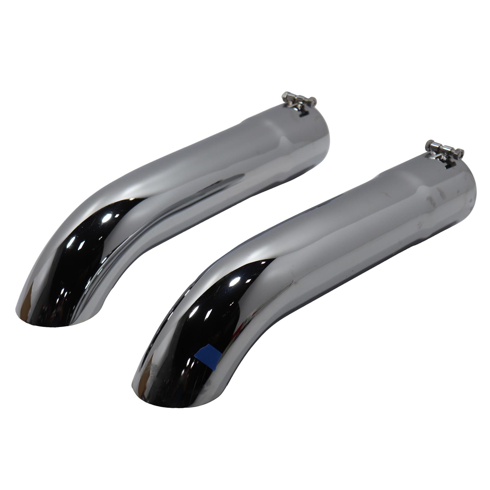 Slip-Over Kickout Extension Pipes, Chrome, 3-1/2 x 20 Inch