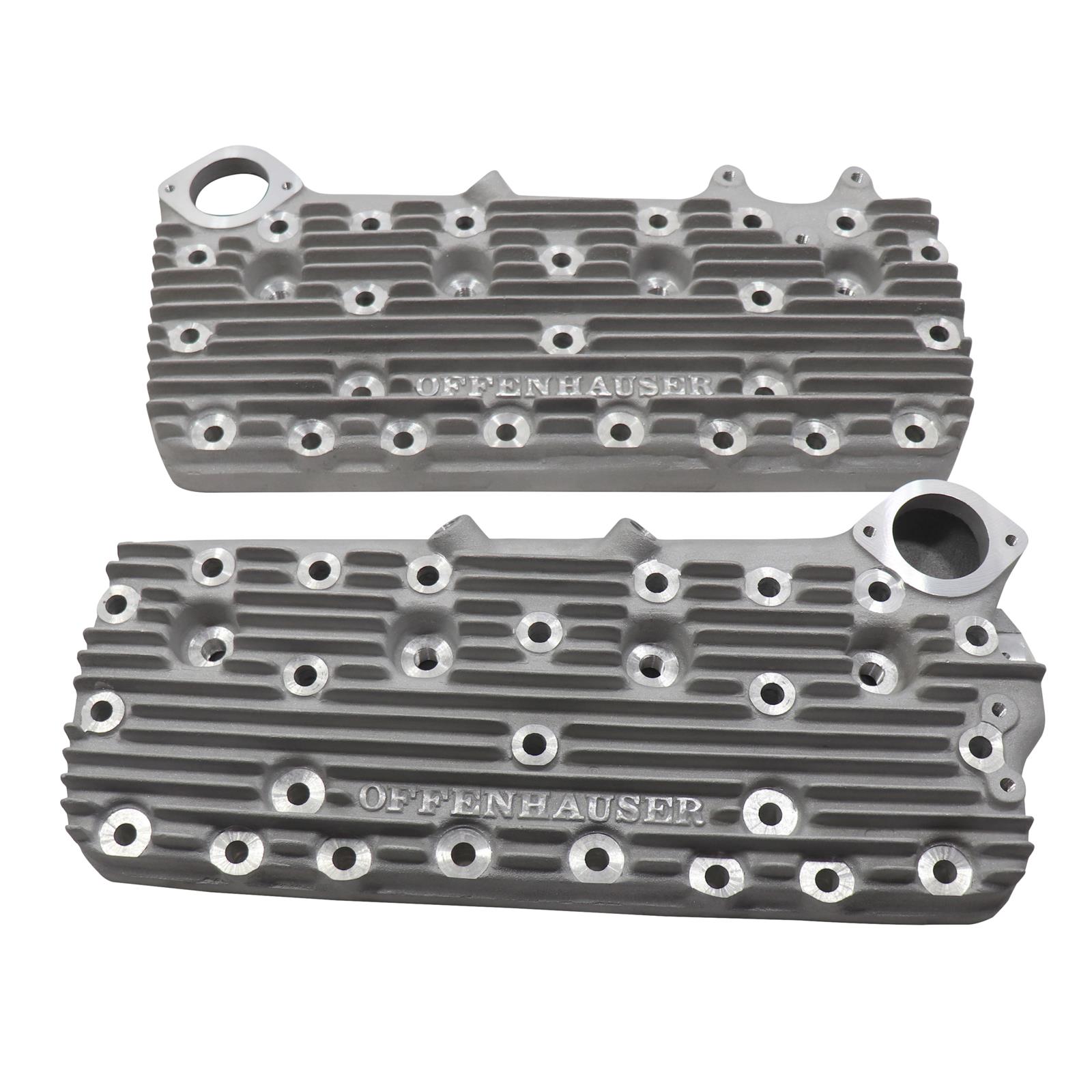 Offenhauser 1069-400 1949-53 Ford Flathead Finned Aluminum Heads