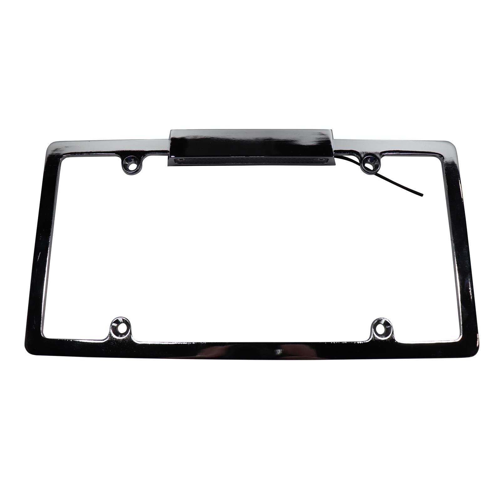 Speedway Lighted Chrome License Plate Frame