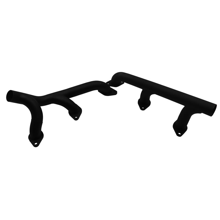 Speedway Economy Ford Flathead V8 Exhaust Headers, Raw Finish