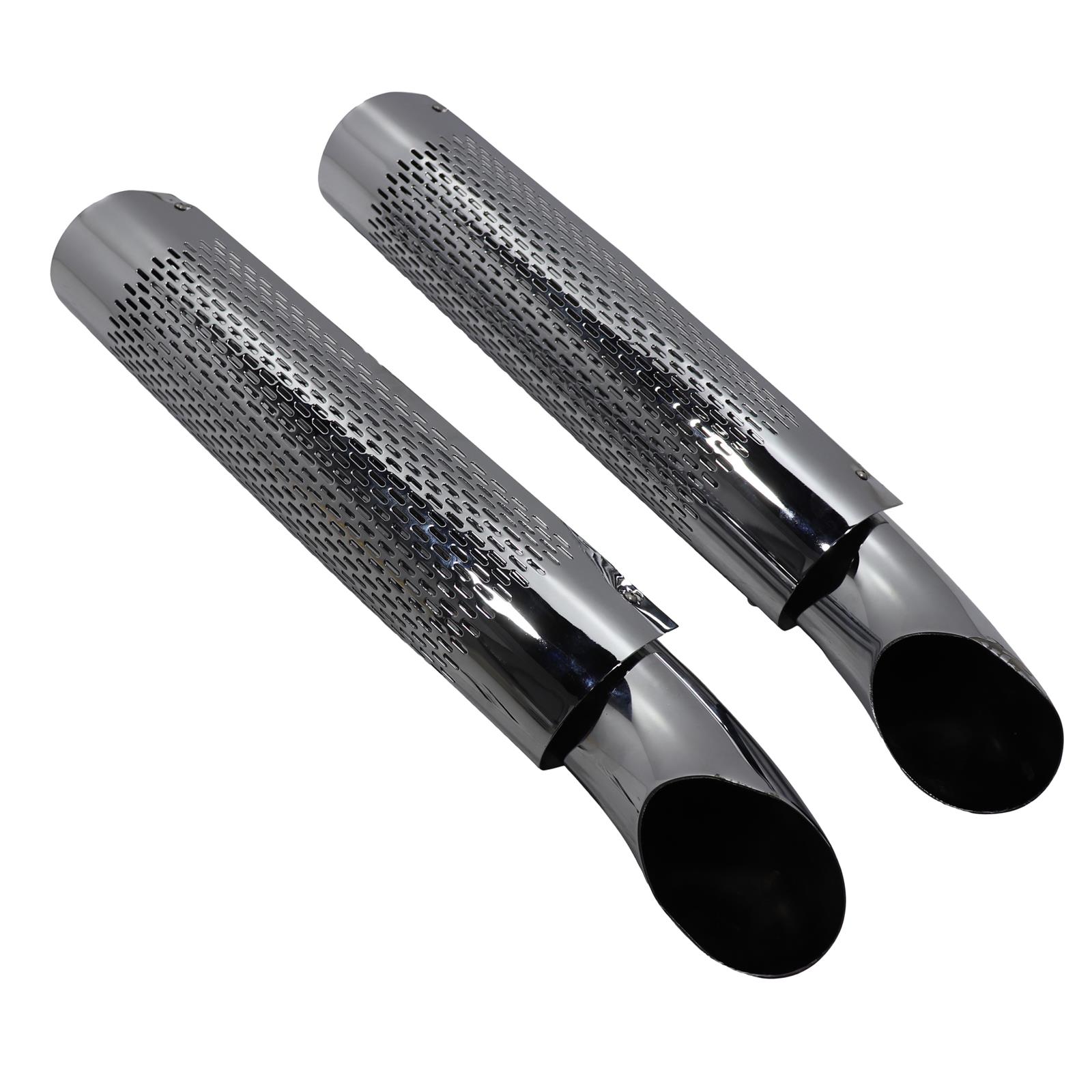 Patriot Exhaust H3824 Shielded Side Tube Turnout Extensions w/Muf