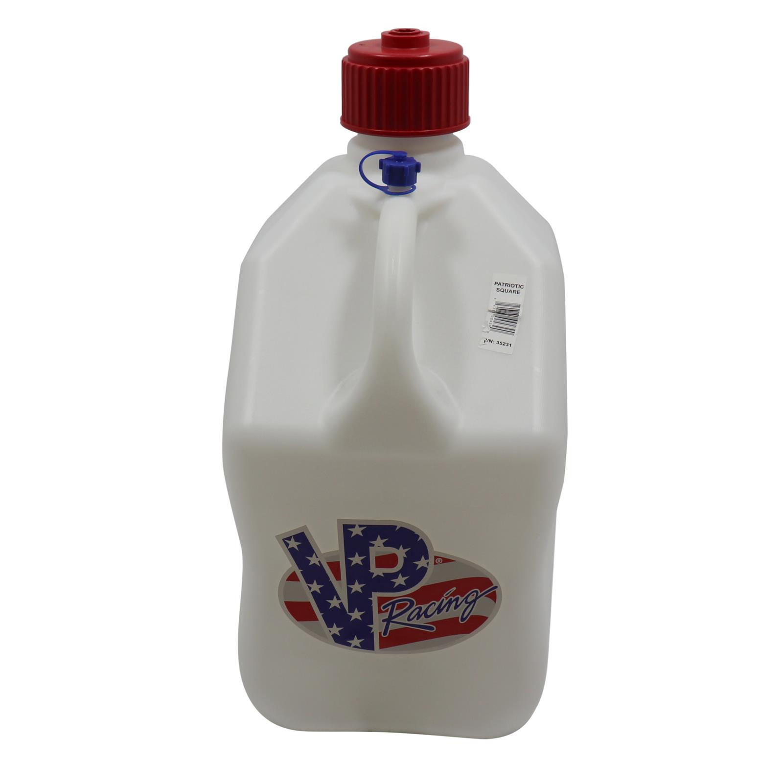 VP Racing Fuels 3522 Motorsport Container 5 Gallon, White