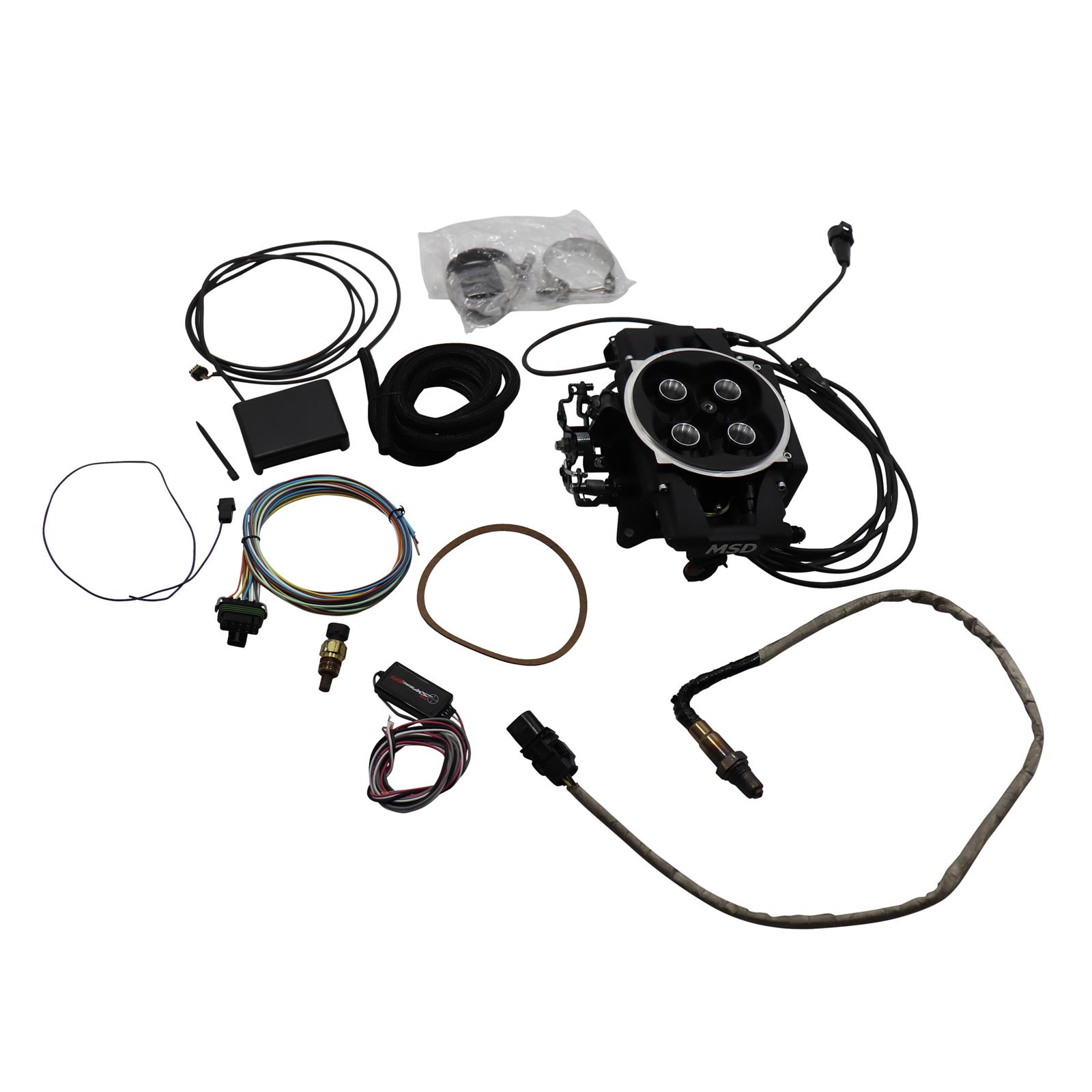 MSD 2910-2BK Atomic EFI 2 865 CFM Throttle Body System, Black